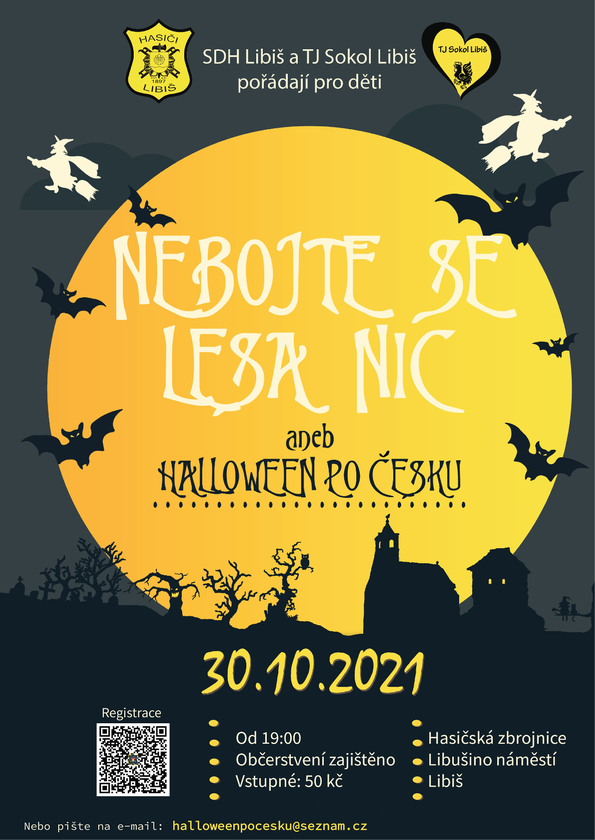 Nebojte se lesa nic aneb halloween po česku - Hasičovo